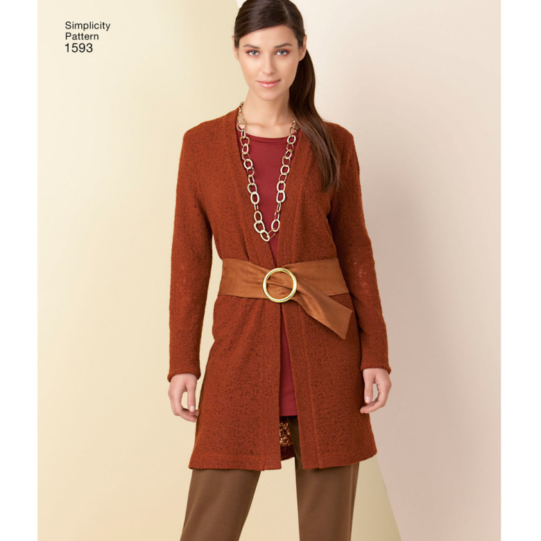 1593 | Misses' and Plus Size Knit Separates | Textillia 1593 | Misses' and Plus Size Knit Separates | Textillia
